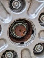 Rusted behind hub caps | MG EVs electric cars community forum