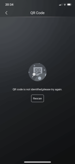 ISMART QR code not identified. | MG EVs electric cars community forum